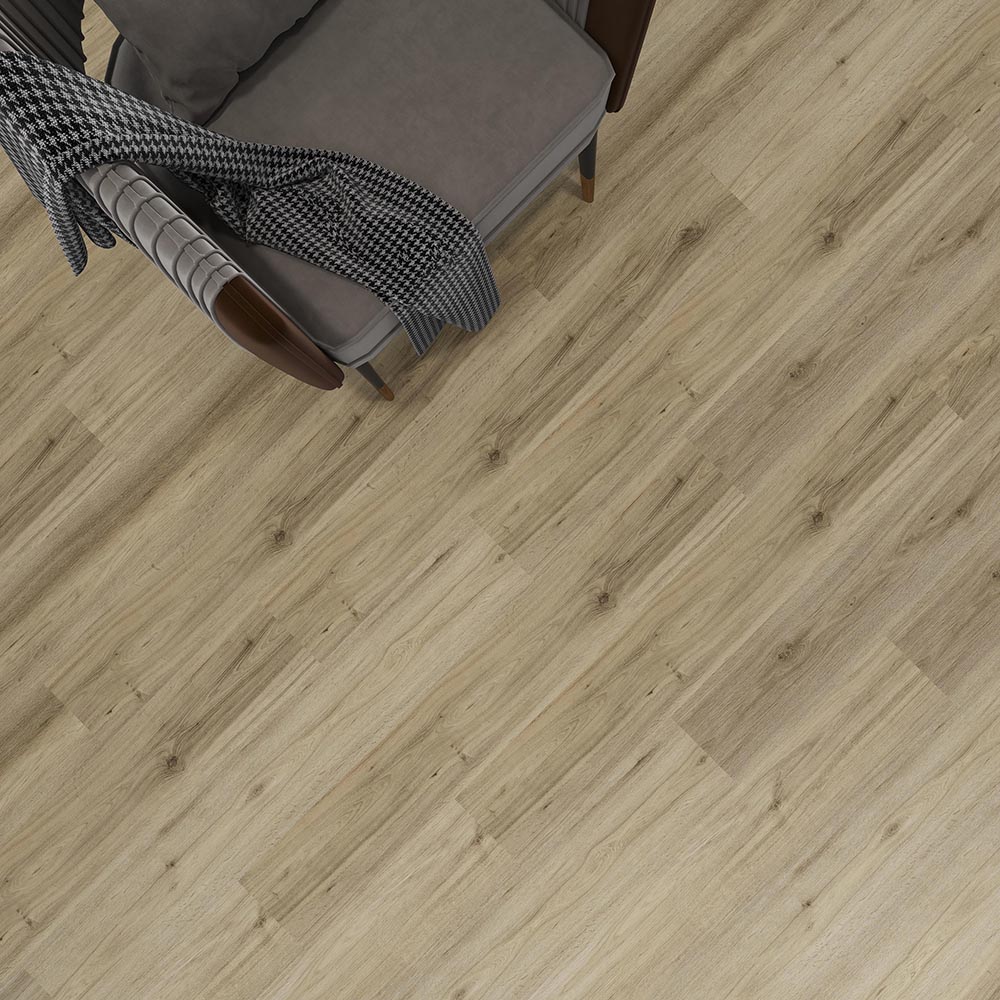 China Random Embossing Texture Oak Grain Vinyl Click Flooring ...